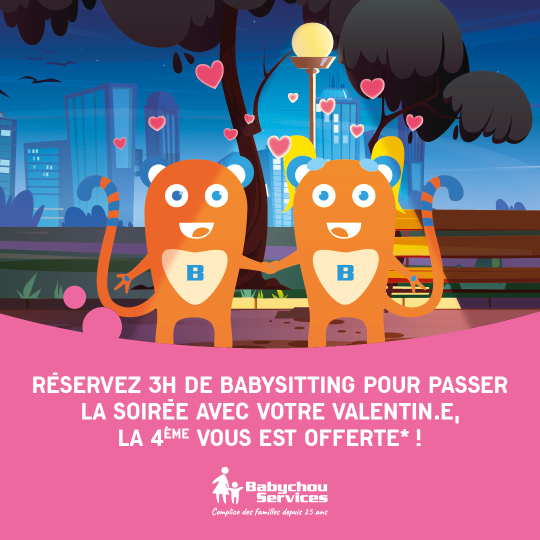 Babychou célèbre l'amour avec son offre spéciale Saint-Valentin